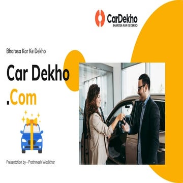 Car Dekho.com Business Case Study | PDF