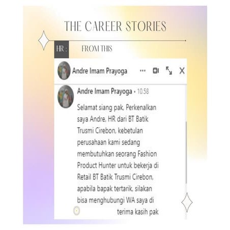 THE CAREER STORIES | PDF