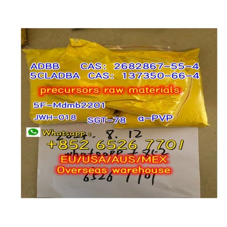 5F-ADB ADBB 5cladb precursor A-PVP 5cl rwa materials Shipping Yellow ...