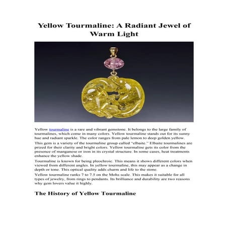 Yellow Tourmaline A Radiant Jewel of Warm Light.docx