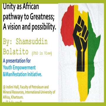 History 9 Q and A The Search fro African unity.pptx