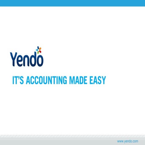 Yendo Accounts | PPT | Technology & Computing