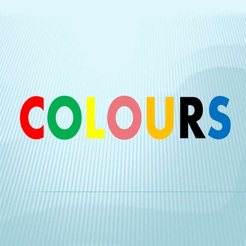 COLOURS | PPT