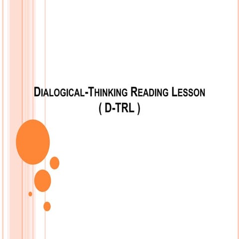 Dialogical-Thinking Reading Lesson | PPTX