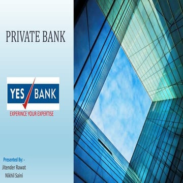 Yes bank | PPT