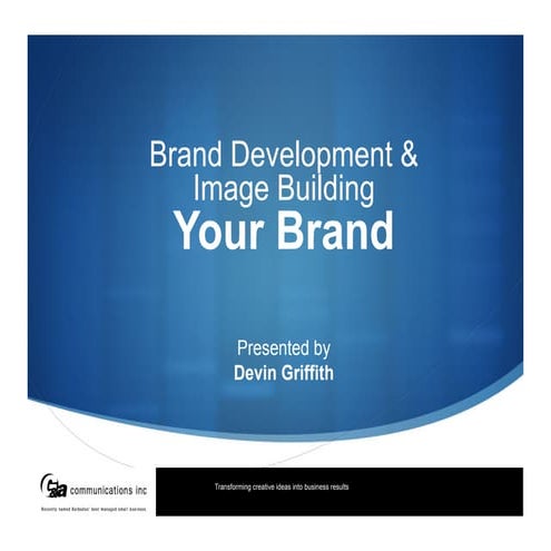 Yes brand seminar 05 11 | PPT