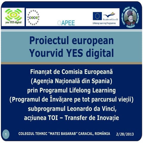 Yourvid YES Digital LdV TOI Project | PPTX