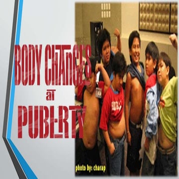Grade 7 Life Orientation PowerPoint presentation on Puberty. | PPTX