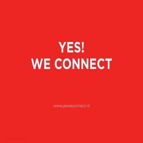 Magie in Samenwerking: YES! WE CONNECT | PPT