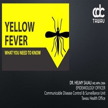 Yellow Fever Introduction. PKK Tawau | PPTX