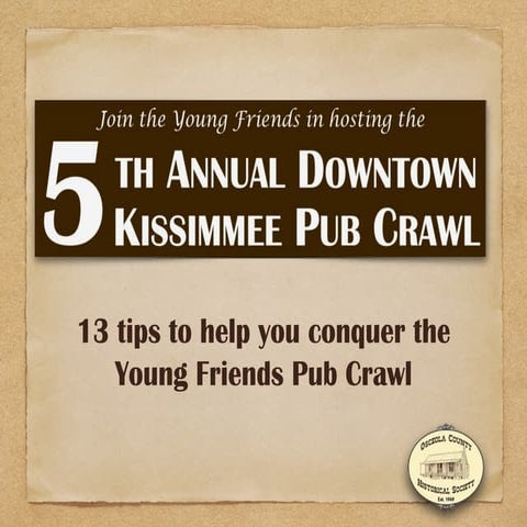 Young Friends of the OCHS 5th Annual Pub Crawl | PDF | Alcoholic ...