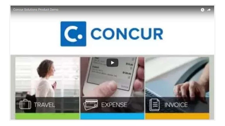 Concur demo