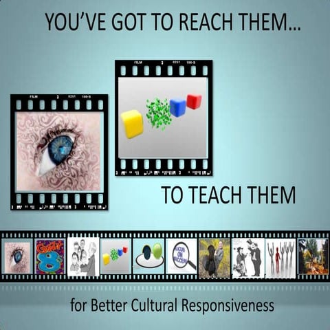 You've Got To Reach Them To Teach Them: cutural responsiveness | PPT
