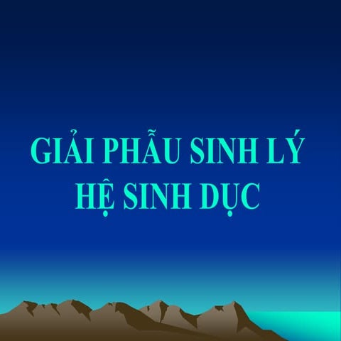 Benh hoc he sinh duc | PDF