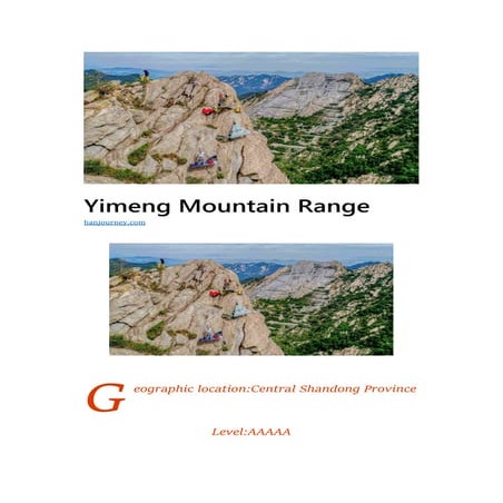 Yimeng mountain range | PDF
