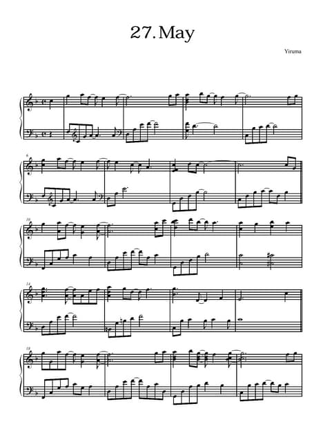 Yiruma -wait_there | PDF