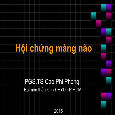 BÀI GIẢNG HỘI CHỨNG CHÈN ÉP KHOANG | PDF