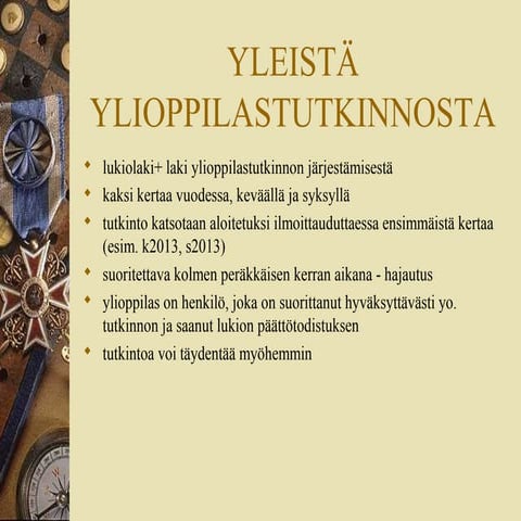 Ylioppilastutkinnostas2013 esittely | PPT