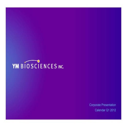 Ym corp pres jan 6 2012 | PPT