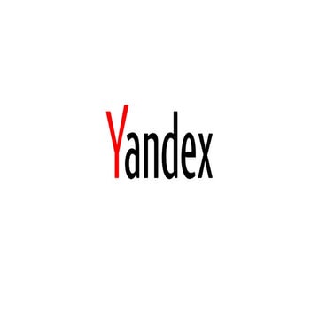 Yandex Overview | PPTX
