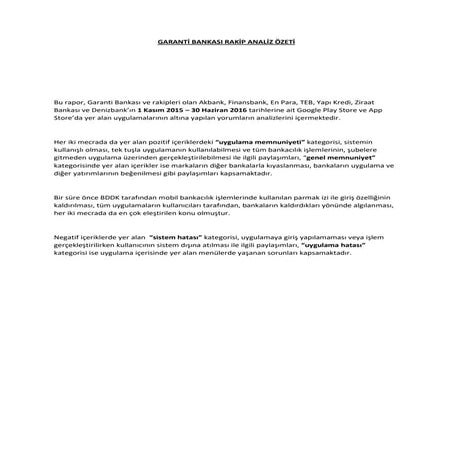 Garanti Bankası | PDF
