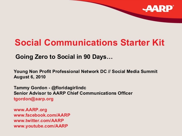 Social Starter Start Kit: Tools to Jumpstart Your Nonprofit’s Social