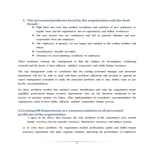 Human resource management at amazon | PPTX