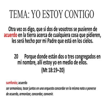 No te rindas yo estoy contigo | DOC