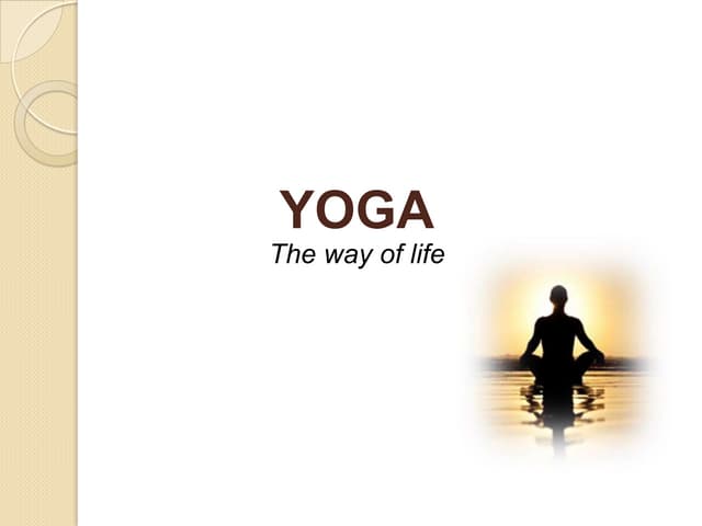 Yoga and Meditation | PPTX