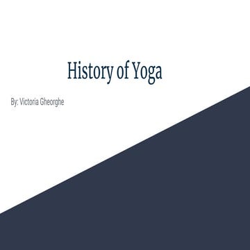 History of yoga | PDF