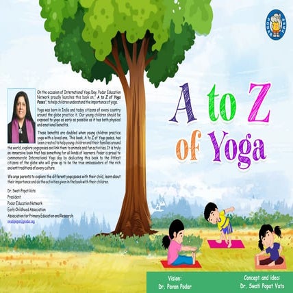 Yoga Book_alphabetical and creative presentation | PPT
