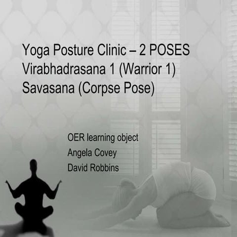 Yoga clinic 2 poses | PPT