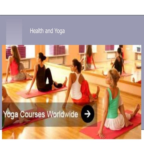 Importance Of Yoga | PPTX