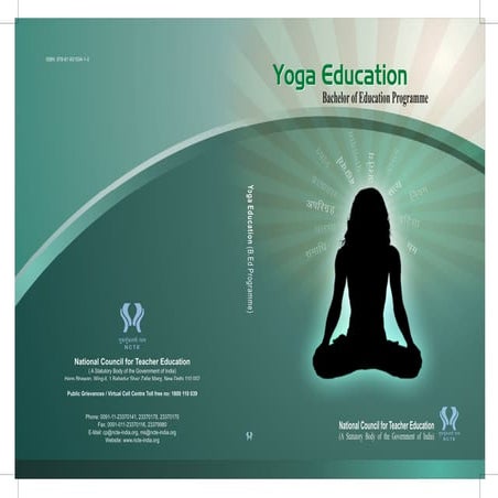 Yoga Education by NCTE - B.Ed - English.pdf