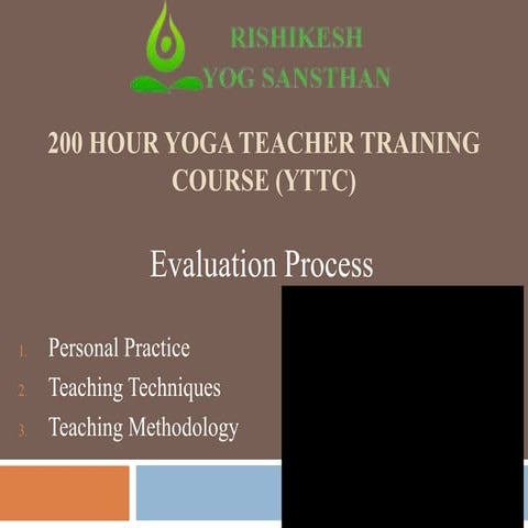 Yoga Course evaluation process | PPTX