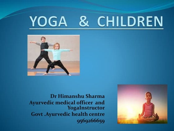 Yoga for kids | PPTX