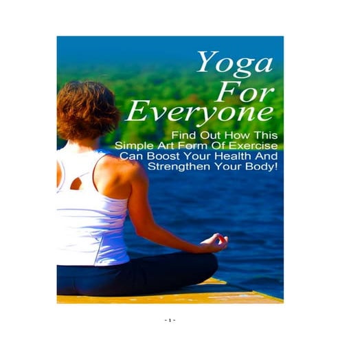 Yoga for everyone | PDF