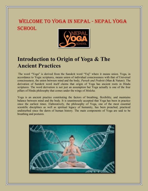 INTRODUCTION TO YOGA | PPTX