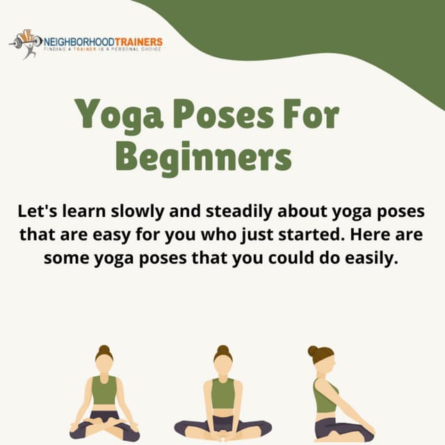 Yoga Poses for Beginner | Neighborhood Trainers | PDF