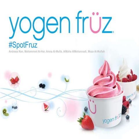 Yogen Fruz Marketing Presentation | PPT