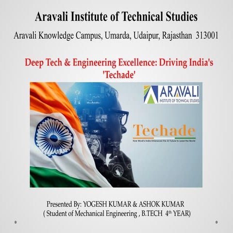 YOGESH_ TECHADE PPT-2.pptx and technology | PPTX