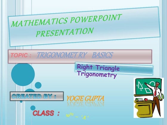 Trigonometry | PPTX