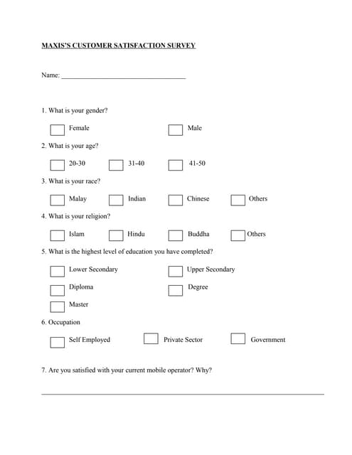 Questionnaire for respondents | DOCX