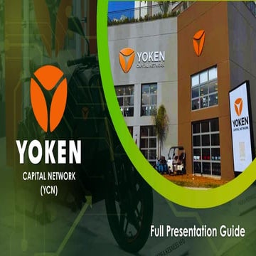 Yoken Capital Network Presentation Slide | PDF