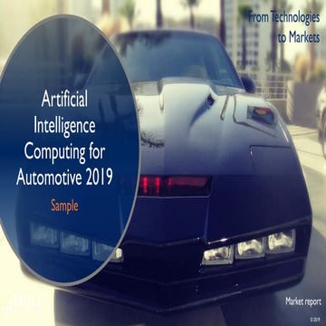 Artificial Intelligence Computing for Automotive 2019 Report by Yole ...
