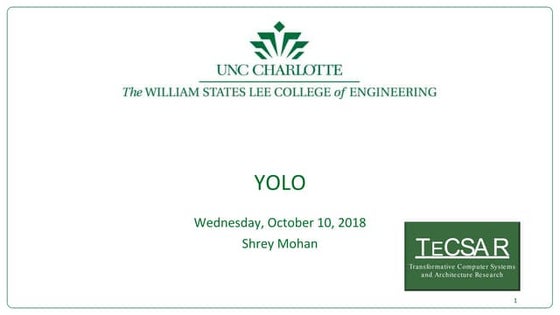 You Only Look Once Yolo Unified Real Time Object Detection Ppt