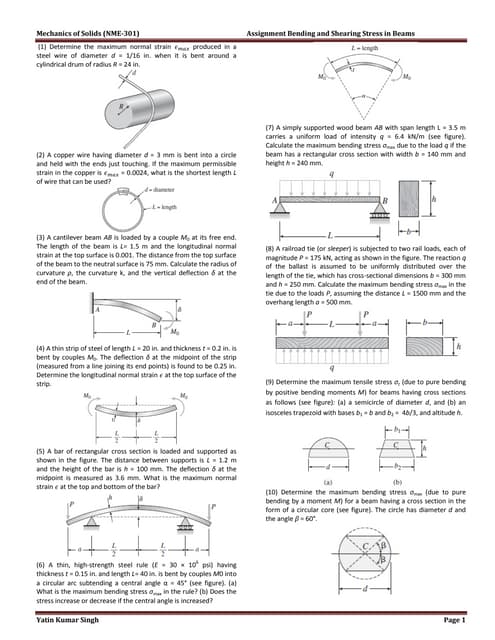 Torsion of circular shafts | DOCX