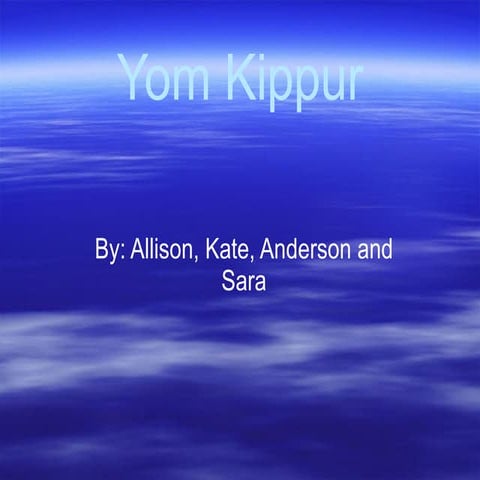 Yom Kippur | PPT
