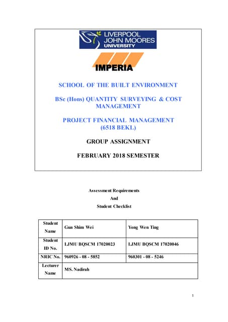 site visit report (final) | PDF