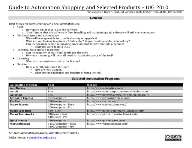 Using AutoIt for Millennium Task Automation Handout | PPT Using AutoIt for Millennium Task Automation Handout | PPT